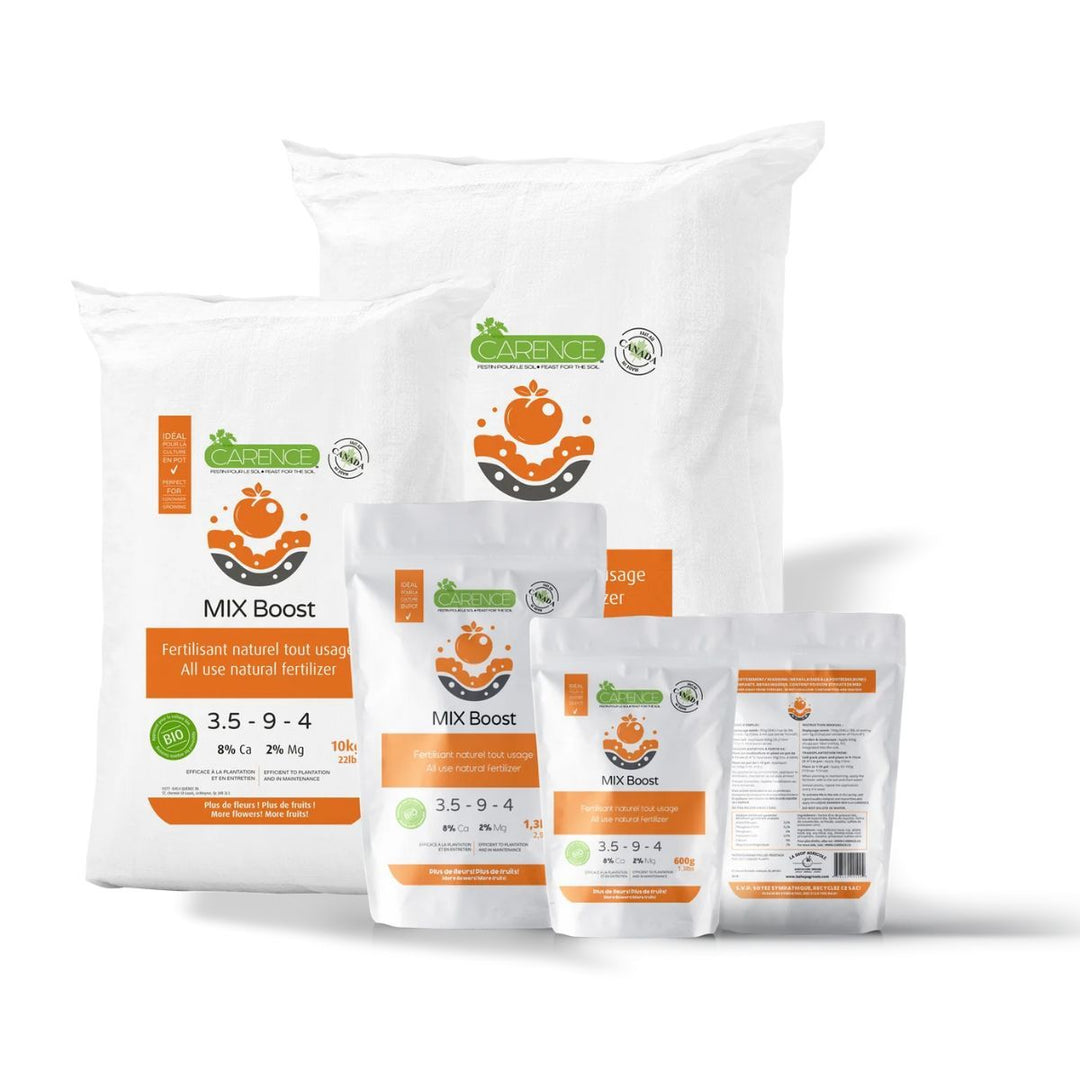 Carence Mix Boost Granulated Fertilizer – Production Lareault